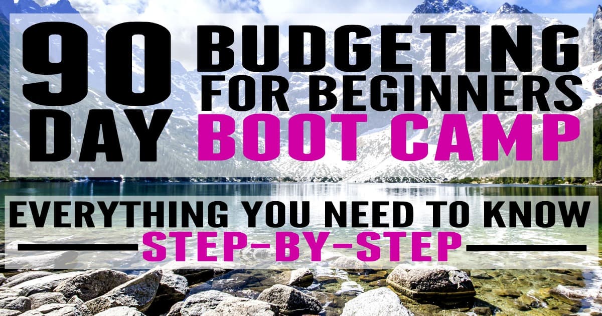 Free 90 Day Budget Bootcamp: Step By Step Program - The Busy Budgeter