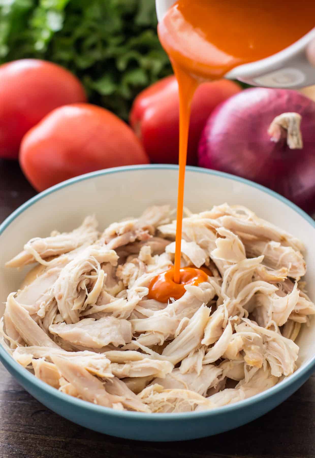 15 Minute Buffalo Chicken Bagel Thins - The Busy Budgeter