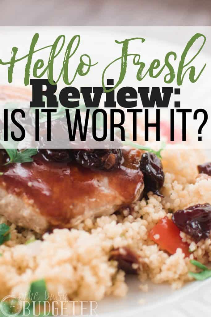 Hello Fresh Review: Is It Worth It? | The Busy Budgeter