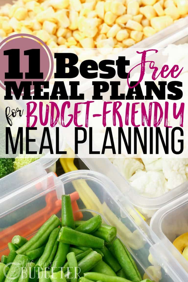 11 Best Free Meal Plans: Budget-Friendly Meal Planning | Busy Budgeter