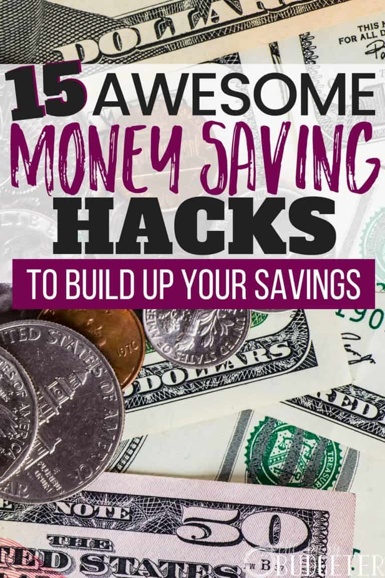 How To Build Savings: 15 Awesome Money Saving Hacks | Busy Budgeter