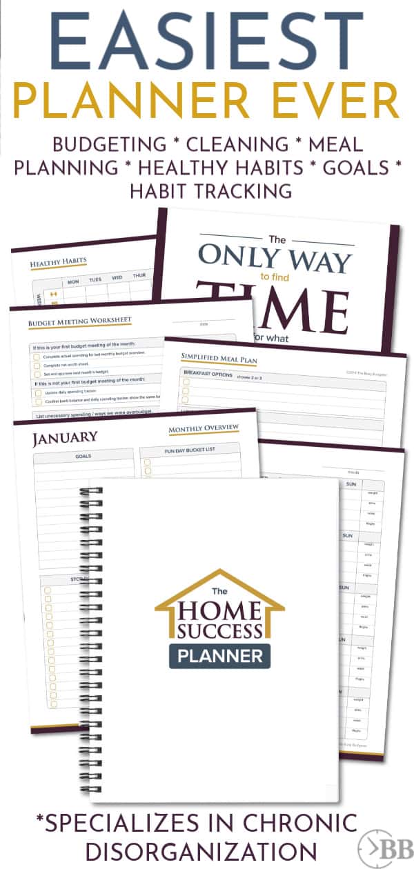 Home Success Planner - Detailed Review and Walk Through - The Busy Budgeter