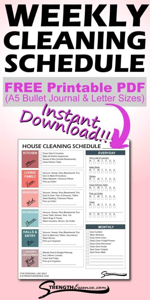 Free Hourly Printable Schedule Templates (Editable) - The Busy Budgeter