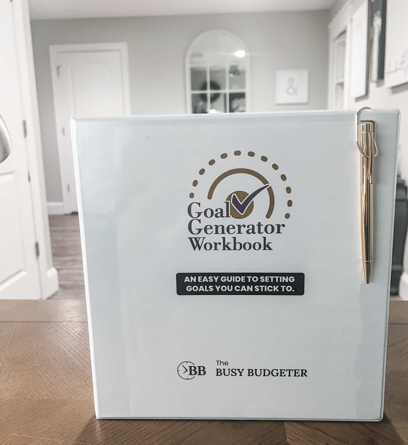 Free 2024 Printable Goal Calendar And Workbook - The Busy Budgeter